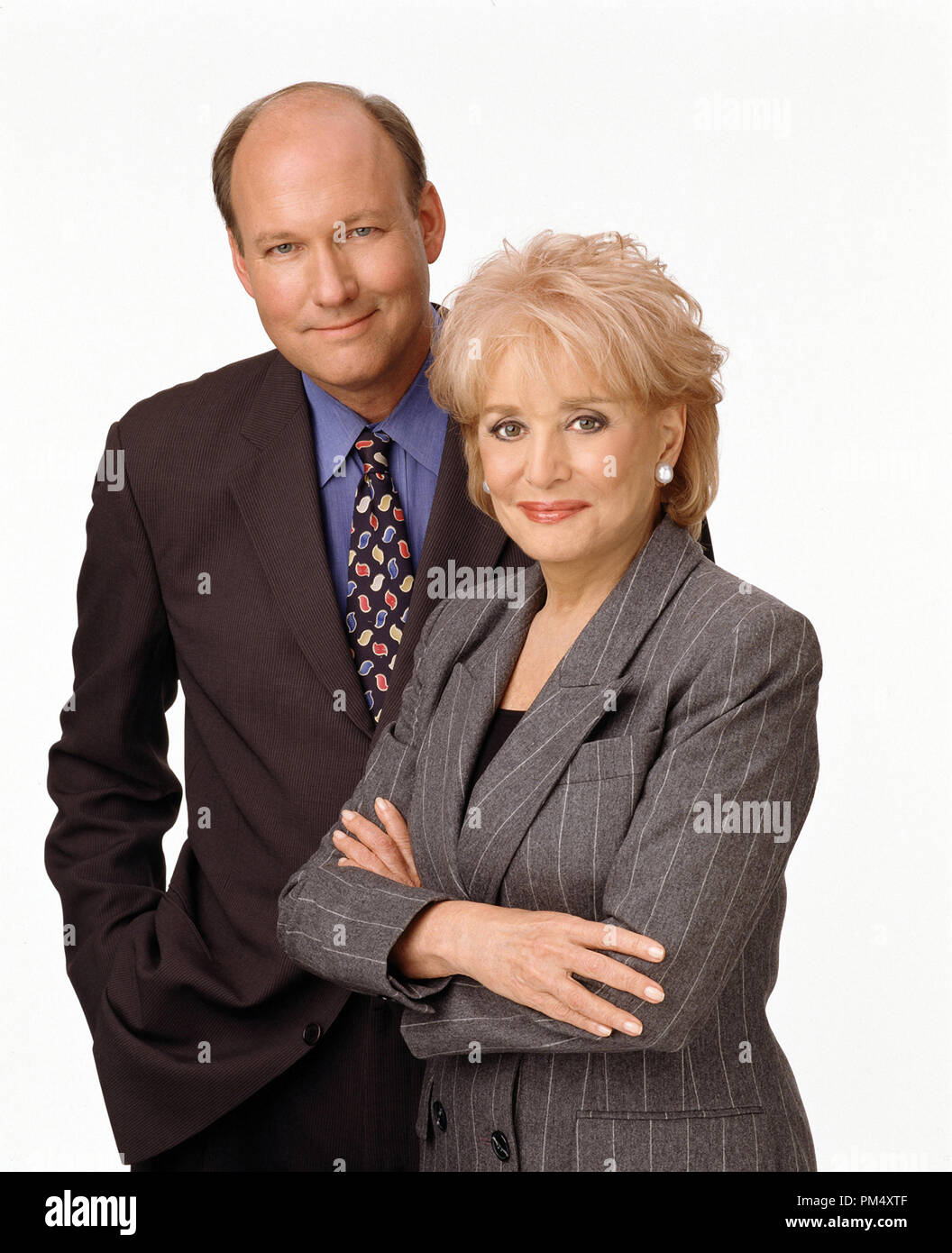 Bill geddie barbara walters 2006 photo credit hi-res stock photography ...