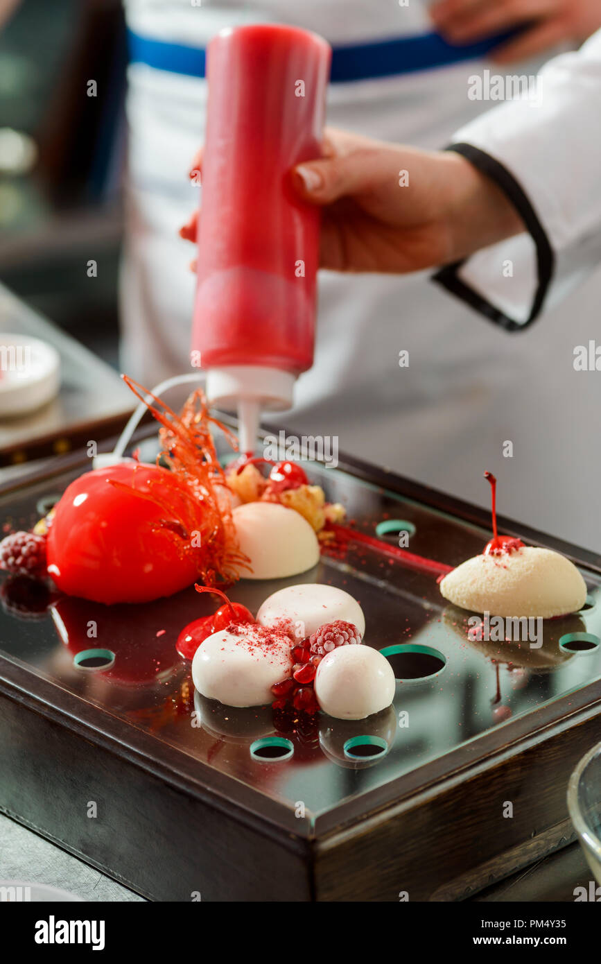 Yogurt garnish hi-res stock photography and images - Alamy