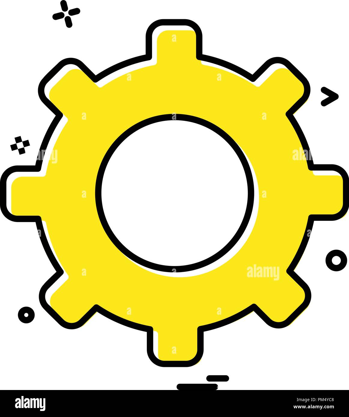 Setting Icon Design Vector Stock Vector Image And Art Alamy