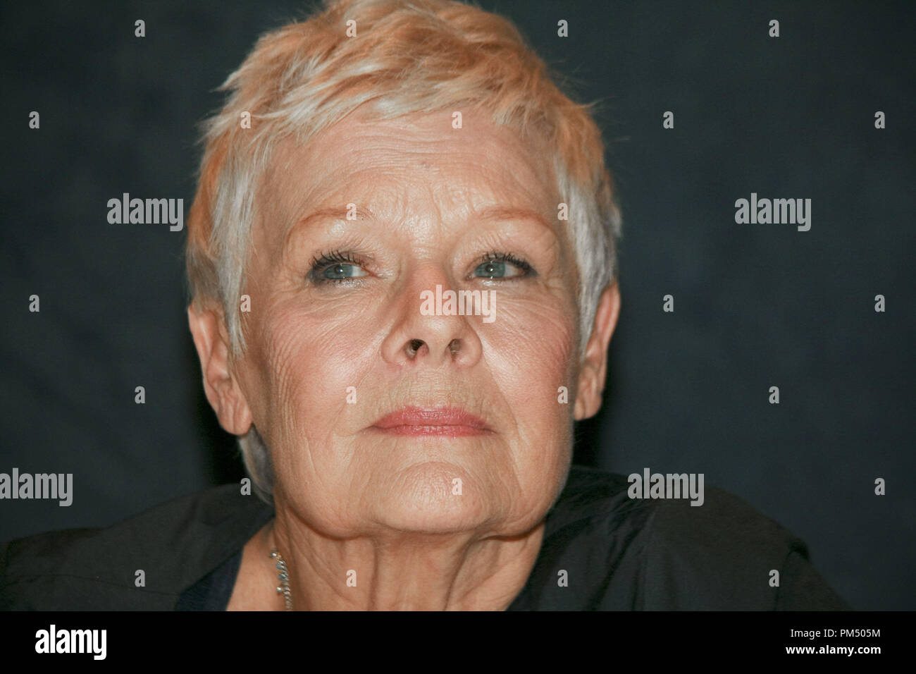 Judi Dench, "Nine" Portrait Session, November 14, 2009. Reproduction by ...