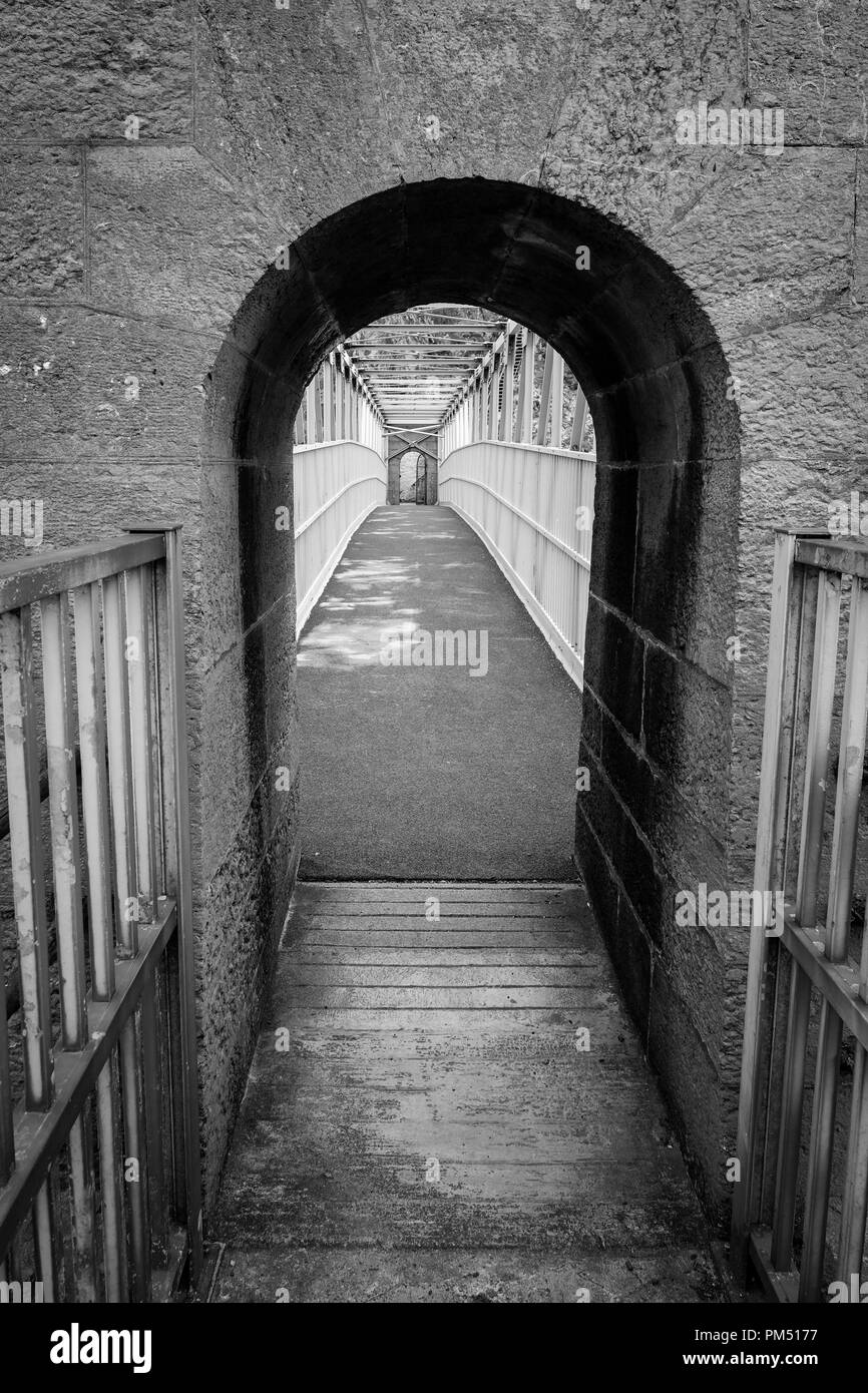 Pathway leading to South Stack Lighthouse, Holy Island, Anglesey, Wales ...