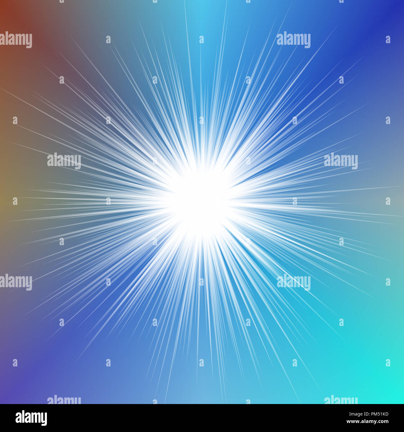 Abstract gradient blur ray burst background design Stock Photo - Alamy