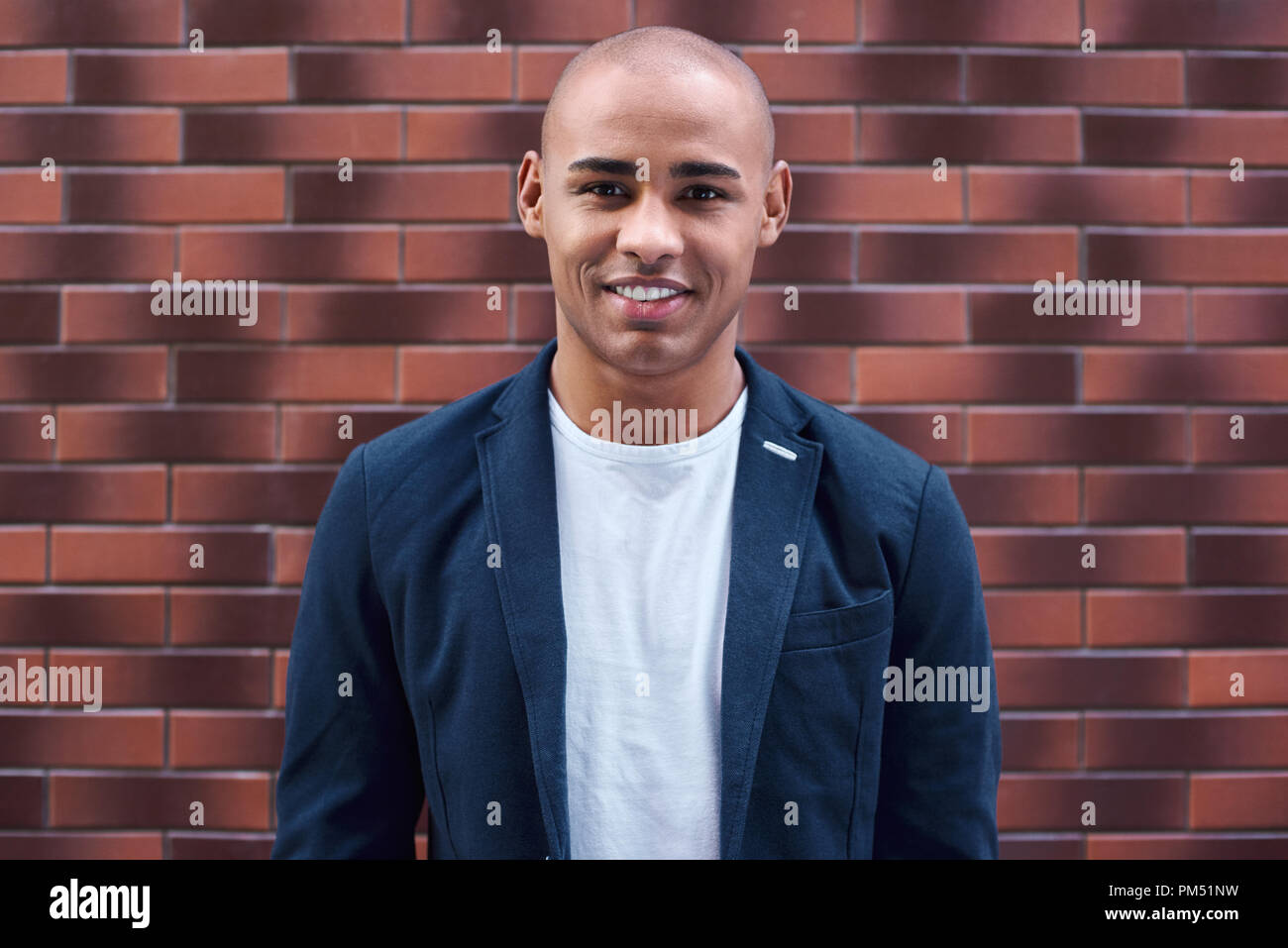 Bald businessman close hi-res stock photography and images - Alamy