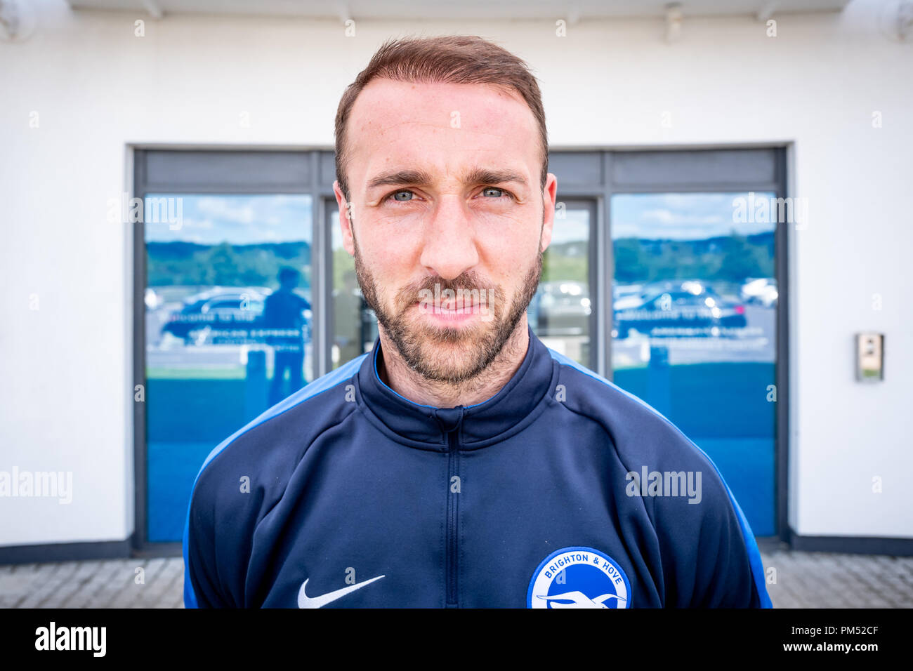 Brighton and Hove Albion FC's striker Glenn Murray at the club's ...