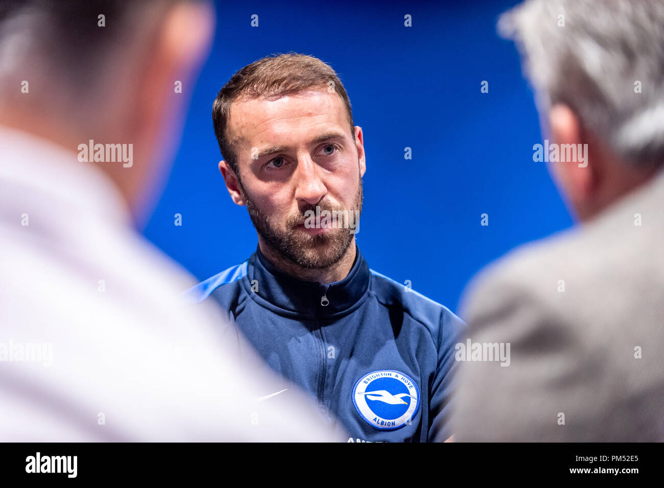 Brighton and Hove Albion FC's striker Glenn Murray at the club's ...