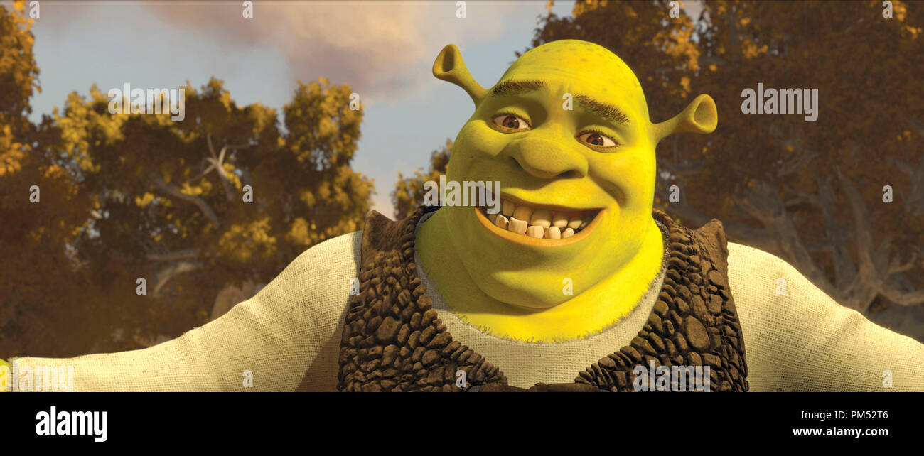 Shrek (MIKE MYERS) tries to prove that he's a long lost friend in ...