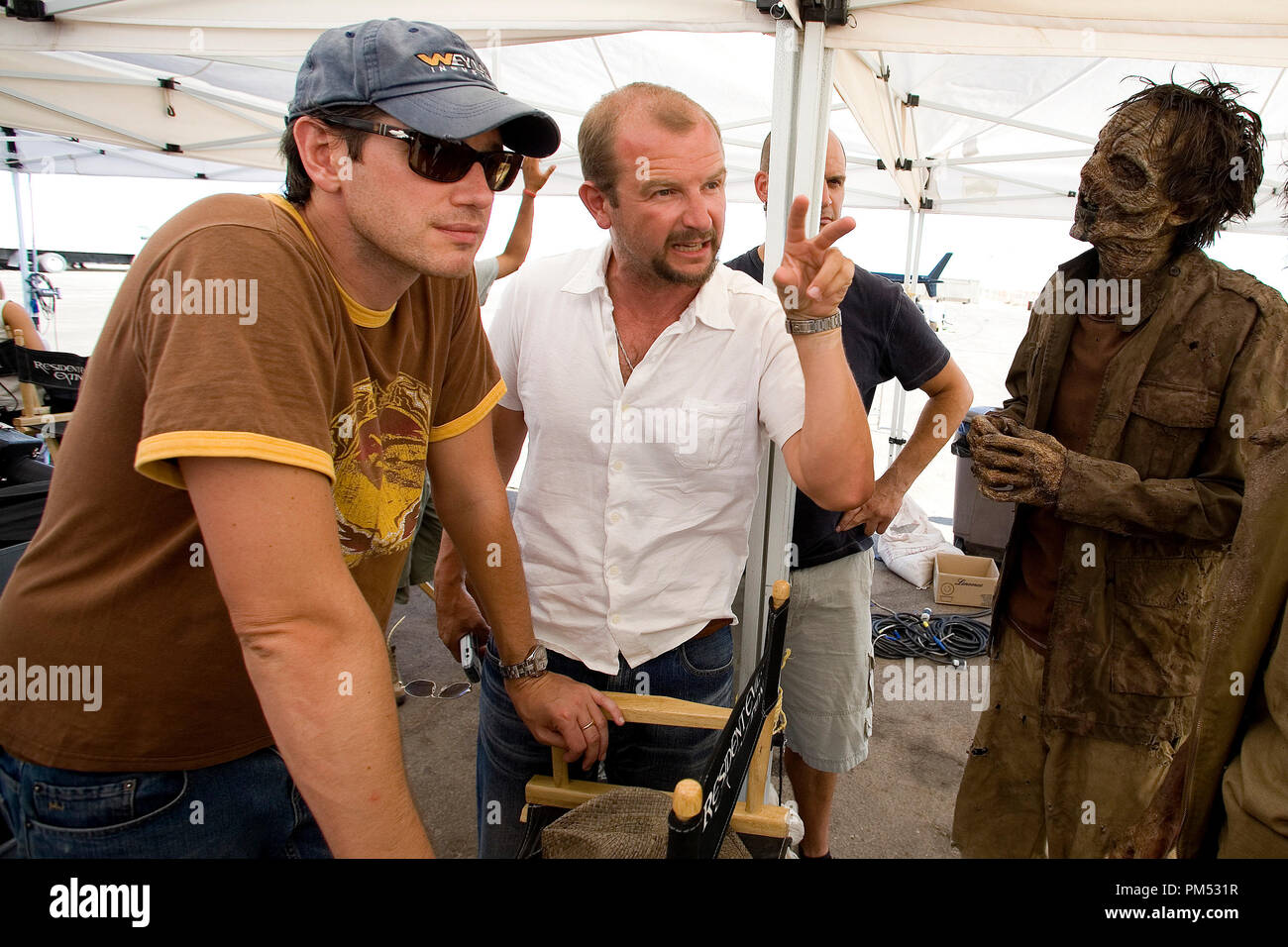 Resident Evil: Extinction Producer Paul W.S. Anderson, producer Jeremy ...