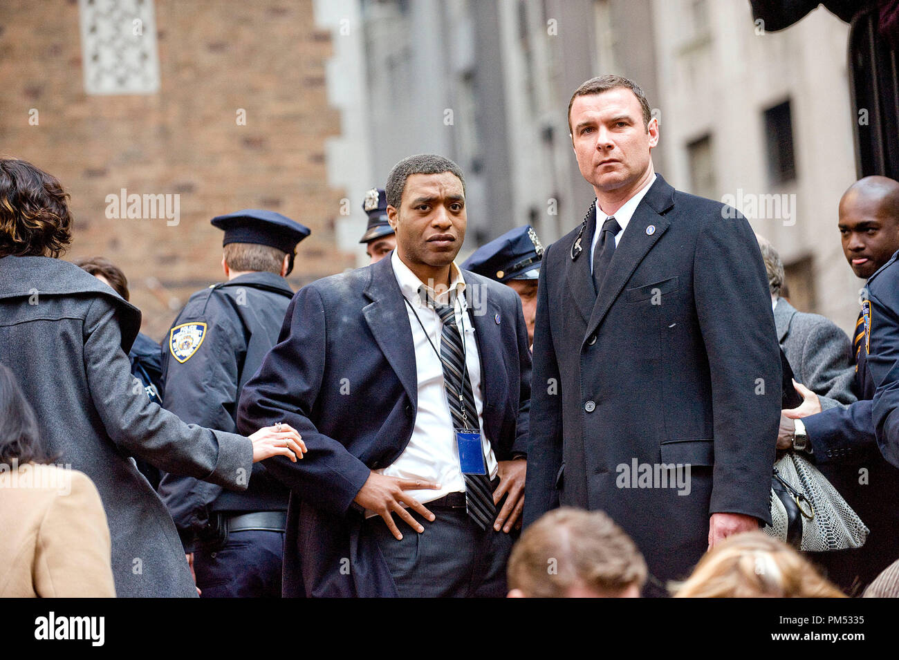 Chiwetel Ejiofor as " Agent Peabody" and Liev Schreiber as "Agent Ted ...