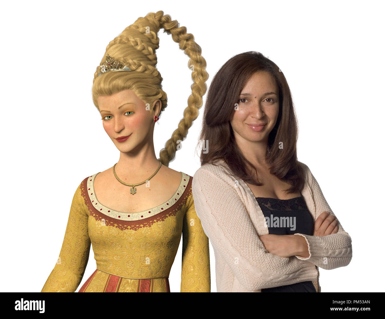 "Shrek the Third" Rapunzel, Maya Rudolph © 2007 Dream Works Stock Photo ...