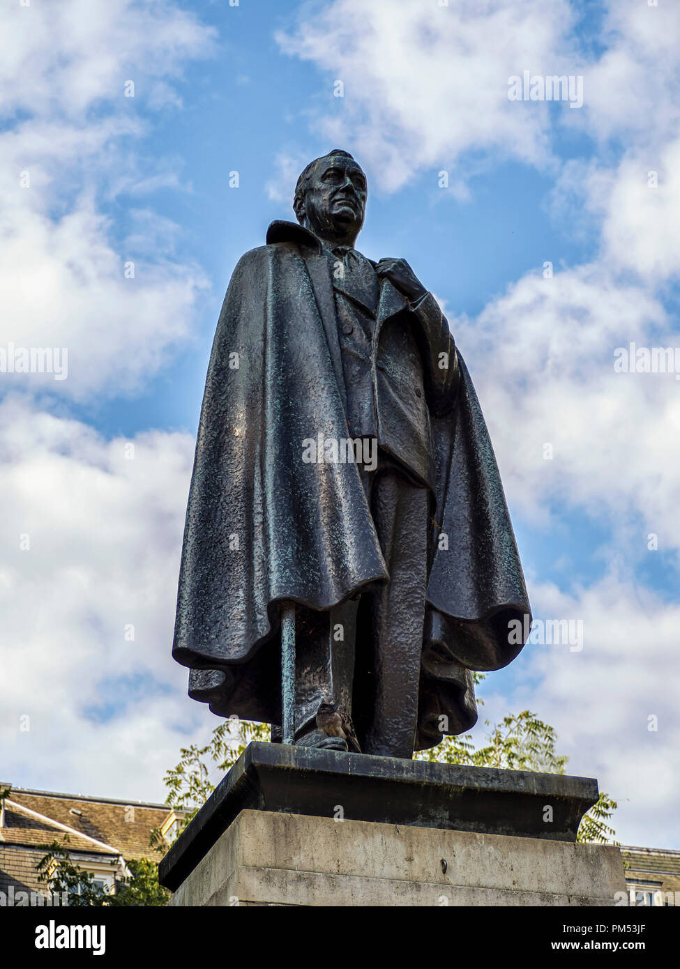 Statue of president roosevelt hi-res stock photography and images - Alamy