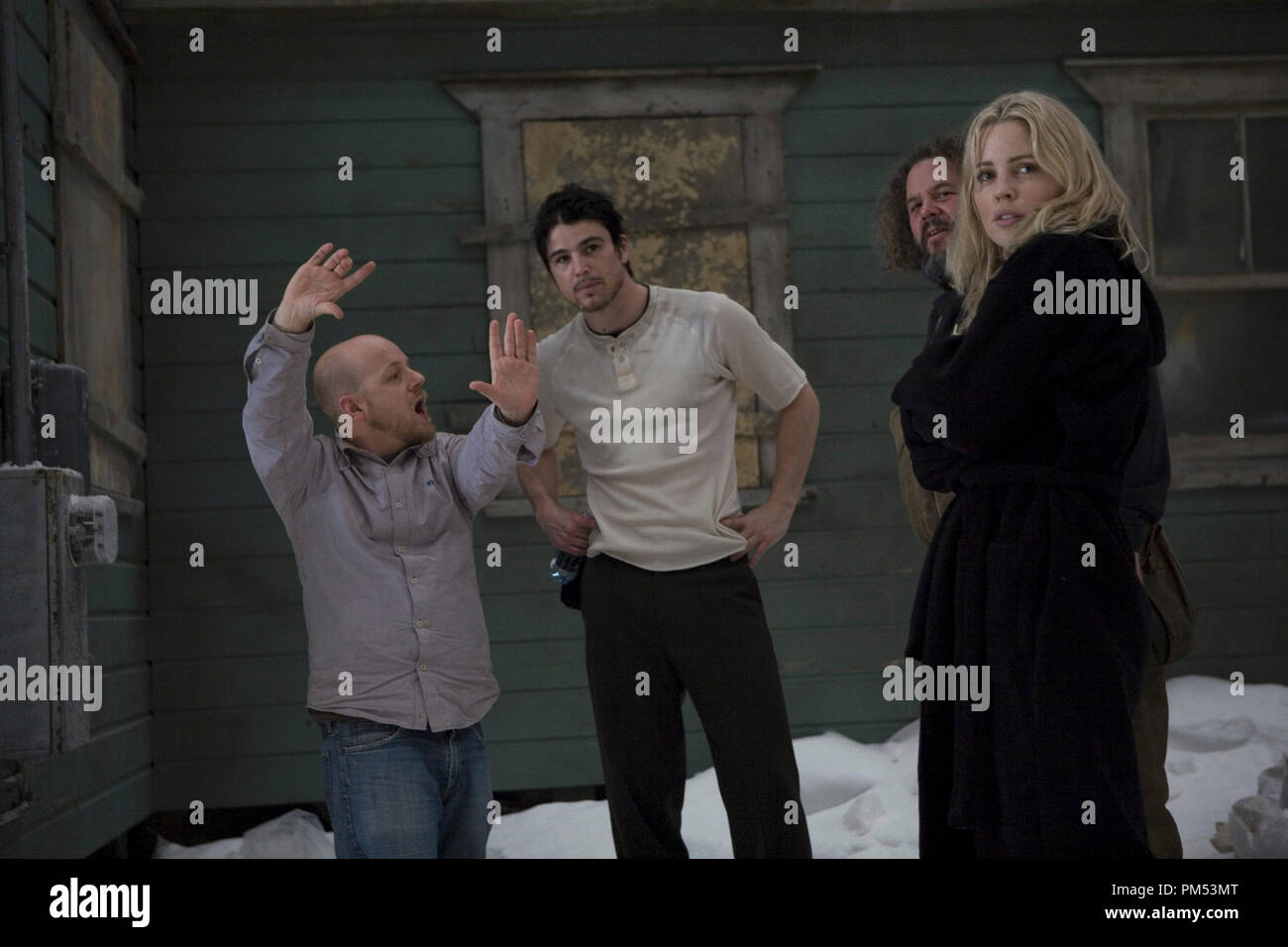 "30 Days of Night" Director David Slade, Josh Hartnett, Mark Boone ...