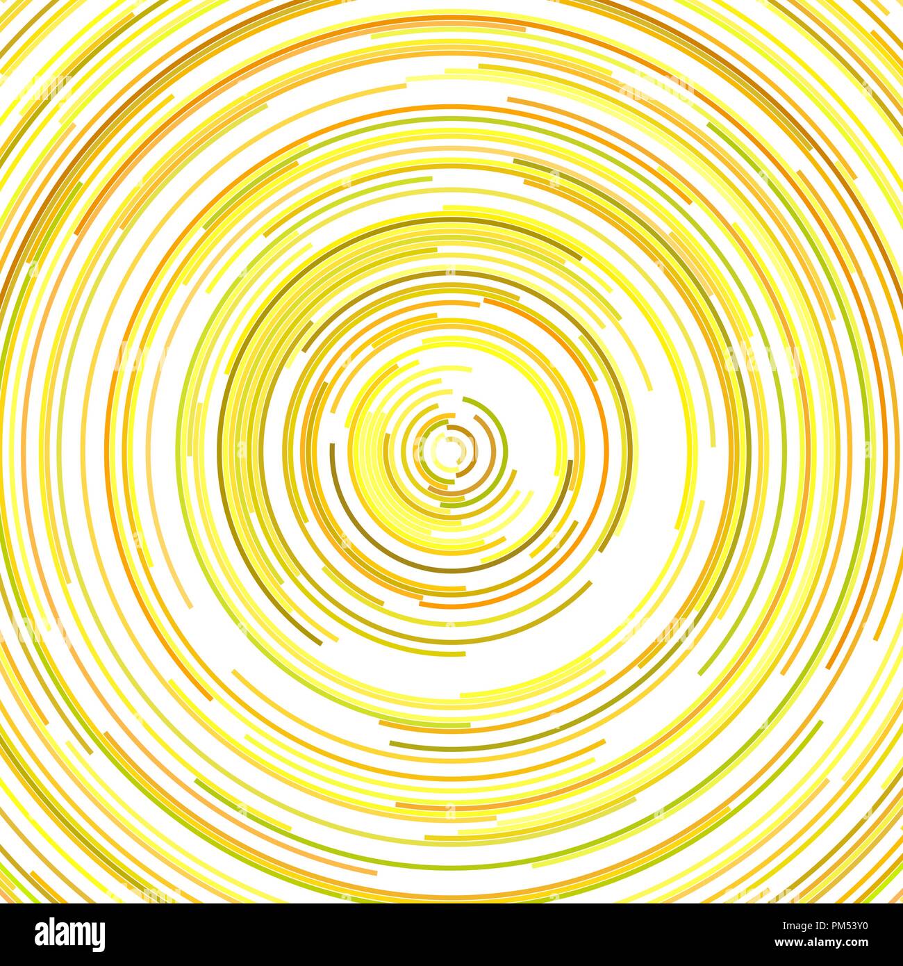Round abstract background - graphic design from concentric curved lines ...
