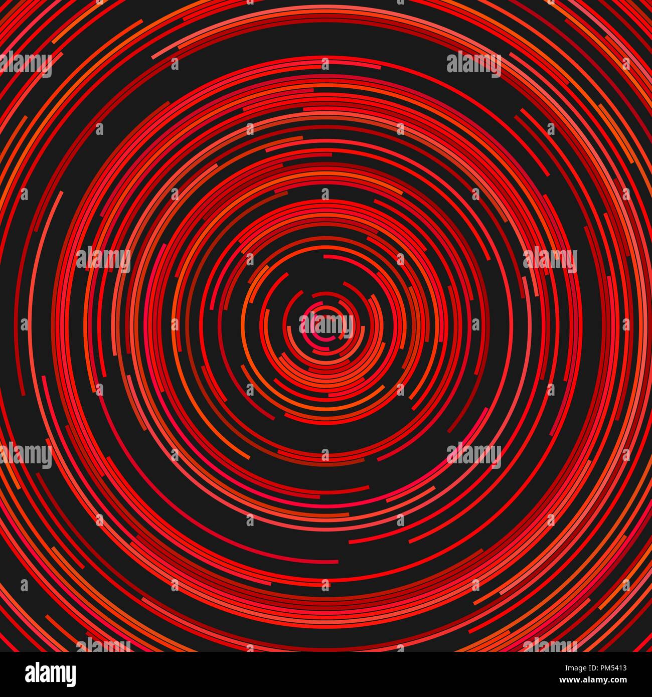 Circular abstract background - graphic design from concentric circular ...