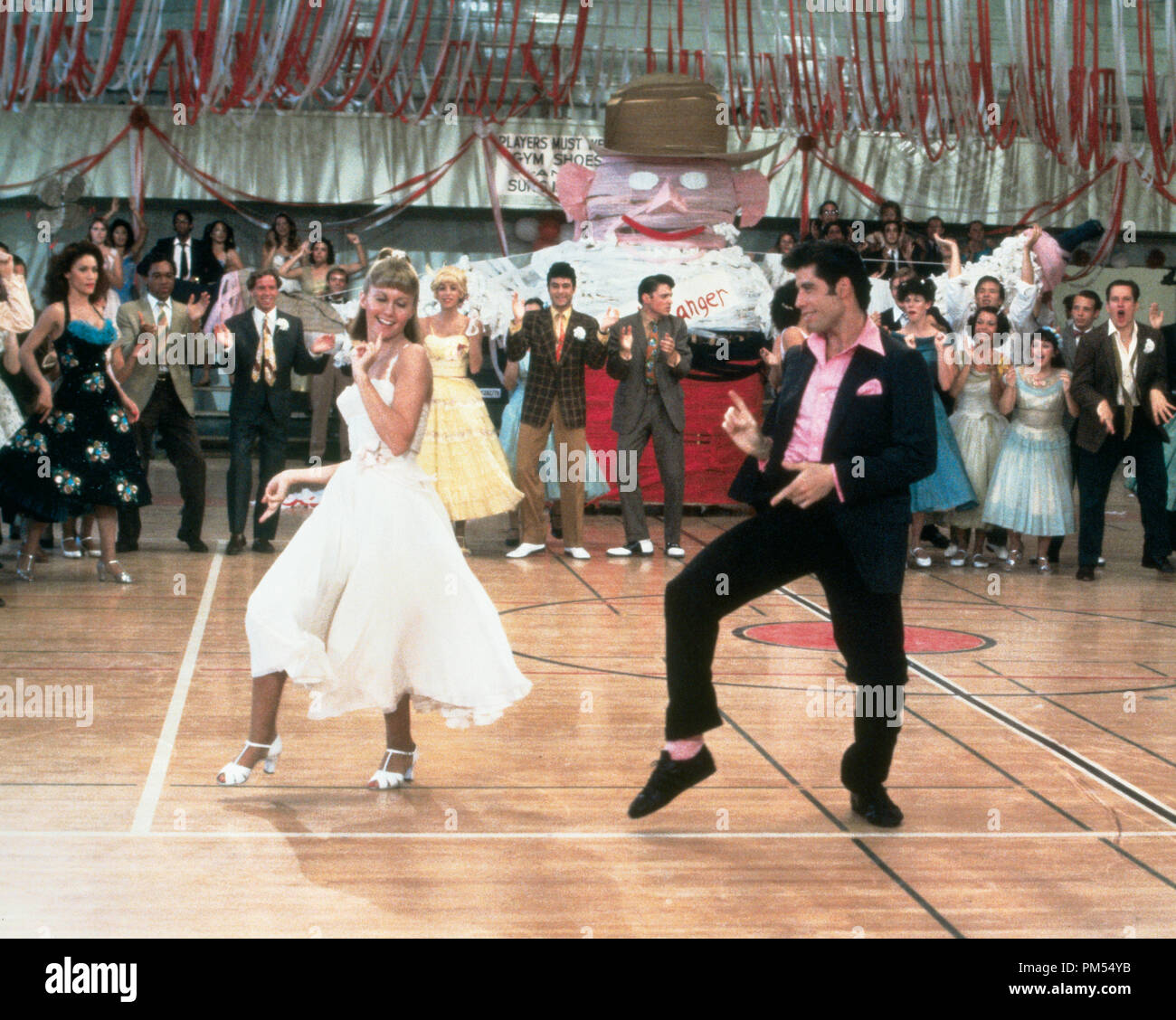 Olivia newton john grease john travolta hi-res stock photography and ...