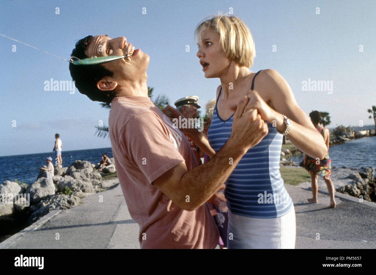 "There's Something About Mary" 1998 Ben Stiller, Cameron Diaz Stock ...