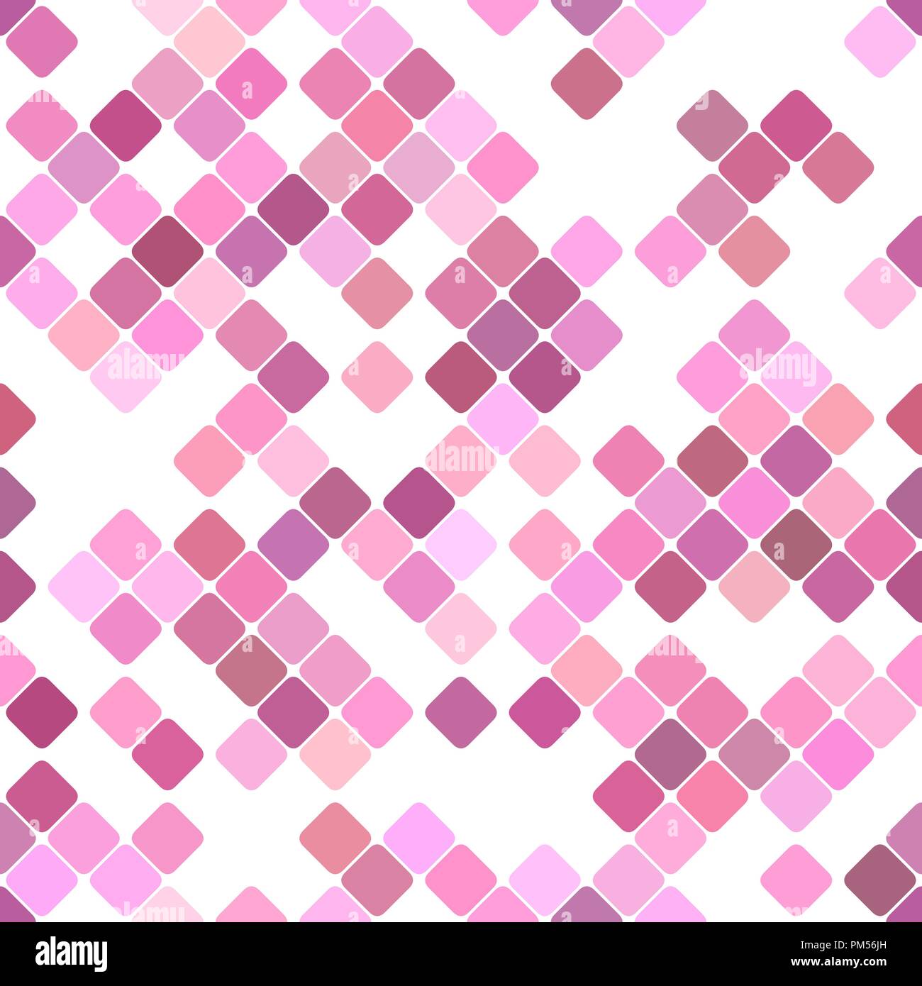 Abstract repeating rounded square pattern - mosaic tile background ...