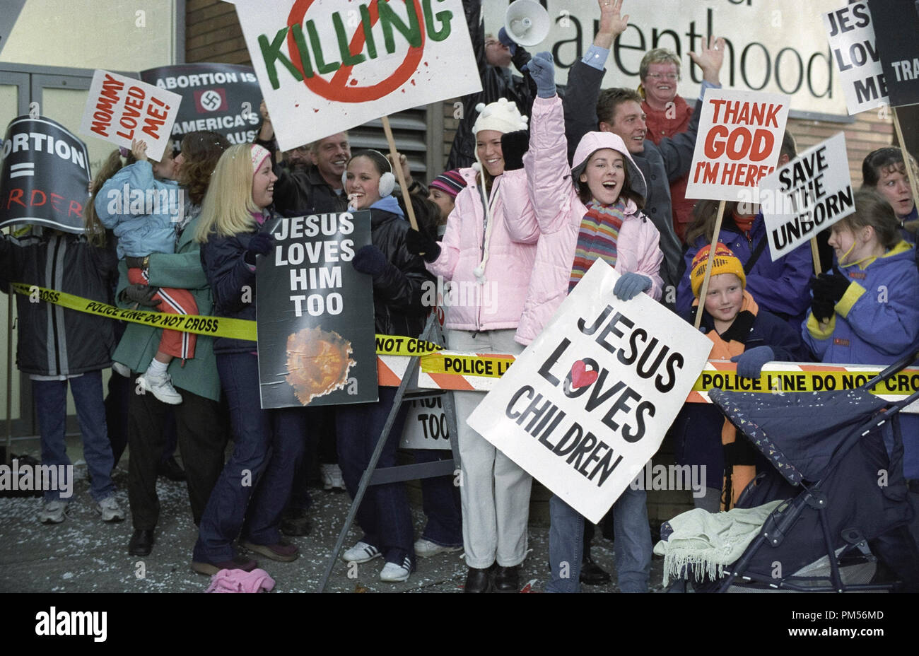 Film Still from "Saved" Mandy Moore, Jena Malone © 2004 United Artists ...