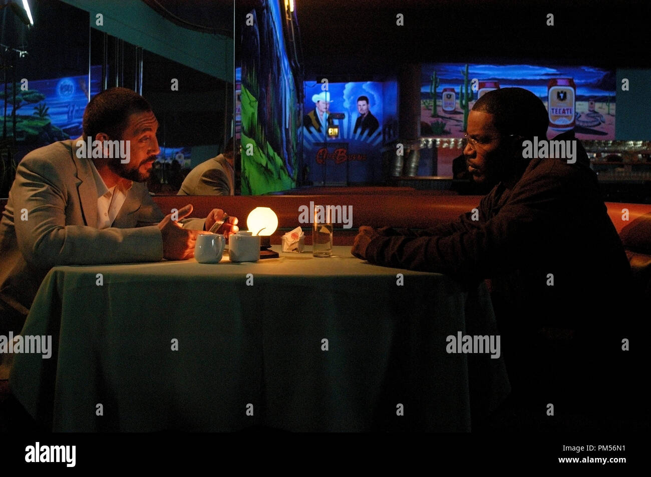Film Still from "Collateral" Javier Bardem, Jamie Foxx © 2004 ...