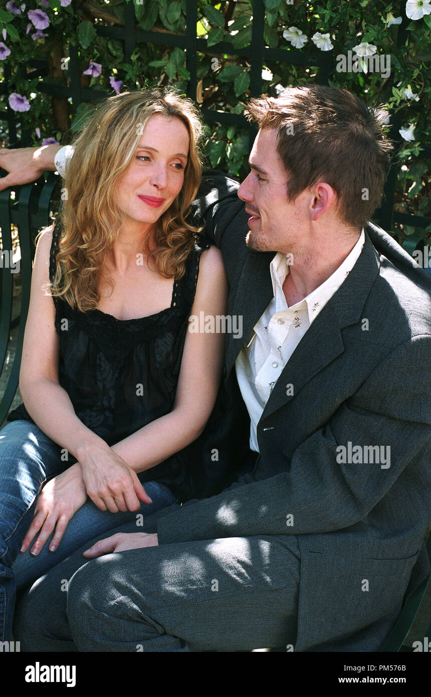 Studio Publicity Still from "Before Sunset" Julie Delpy, Ethan Hawke ...