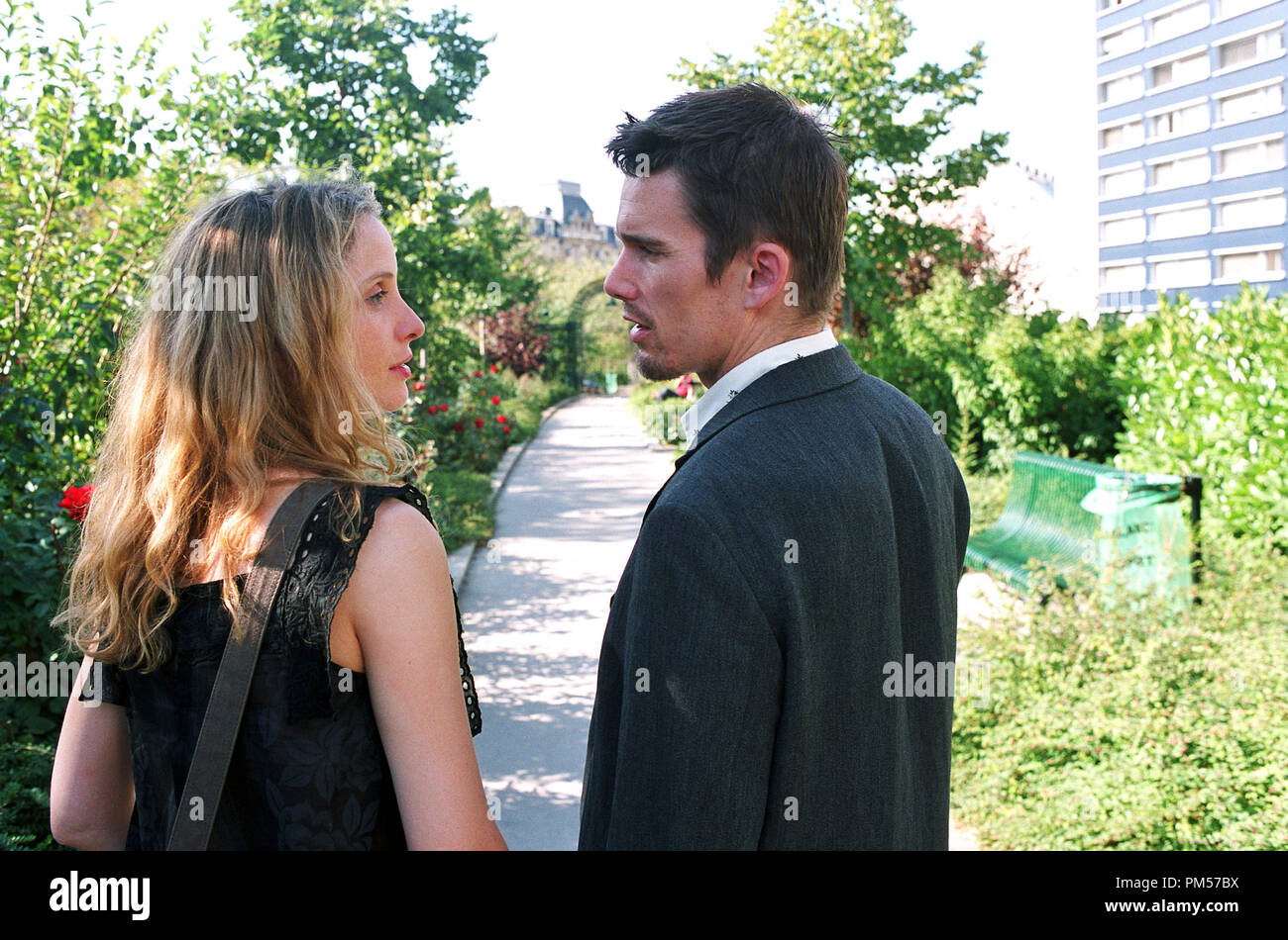 Studio Publicity Still from "Before Sunset" Julie Delpy, Ethan Hawke ...