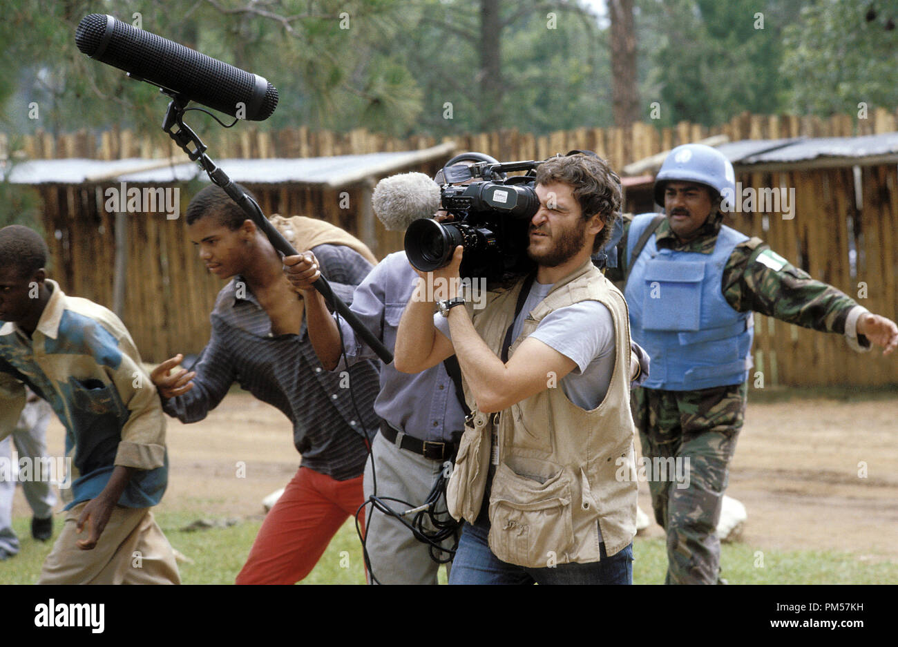Film Still from "Hotel Rwanda" Joaquin Phoenix © 2004 United Artists ...