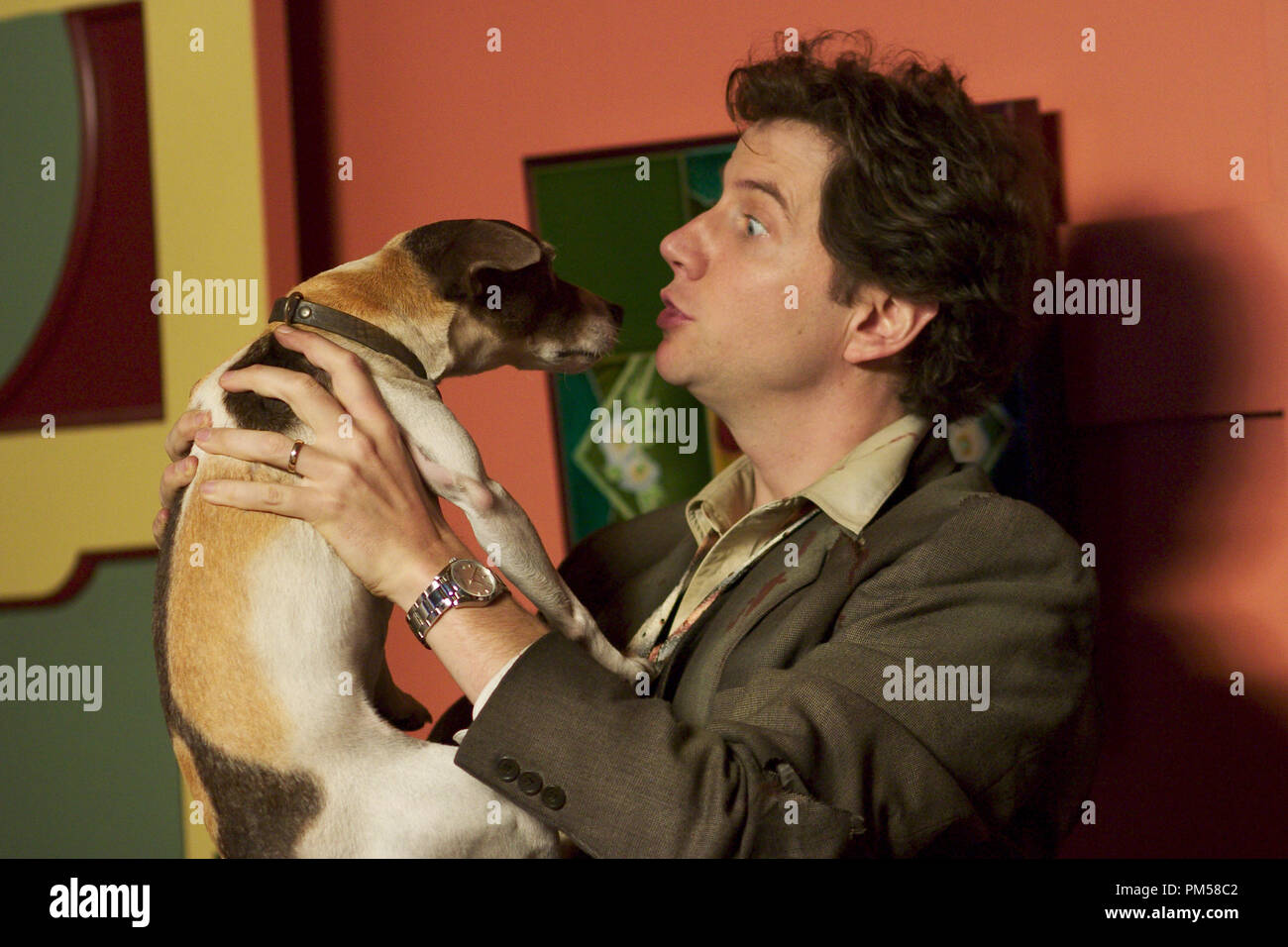 Studio Publicity Still from "Son of the Mask" Otis the Dog, Jamie ...