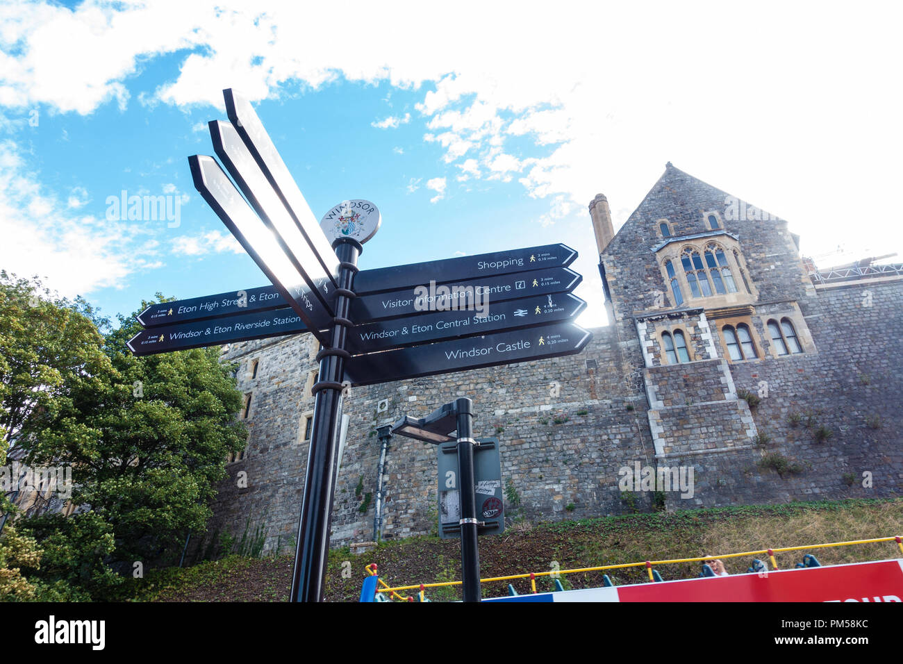 Windsor directions hi-res stock photography and images - Alamy