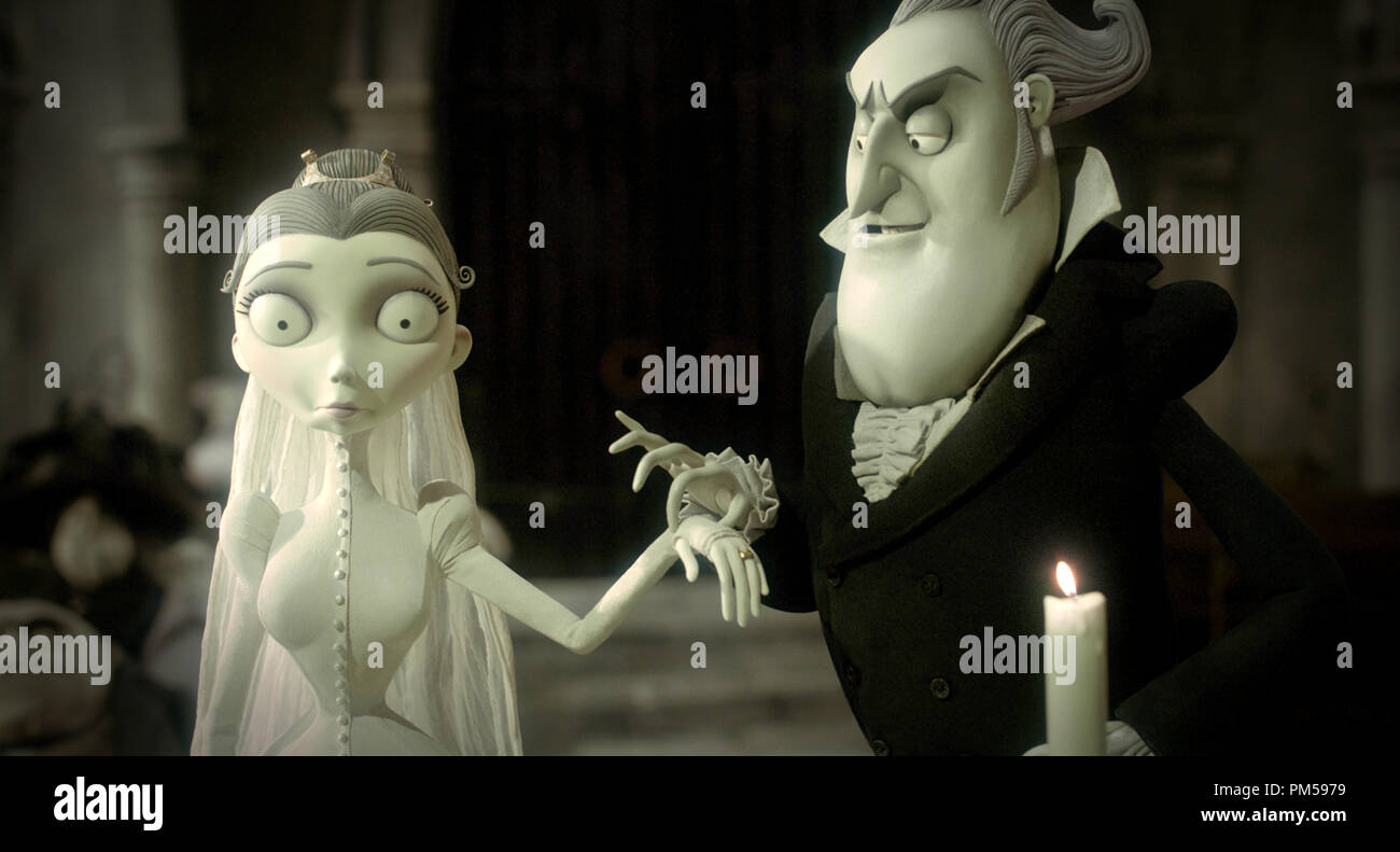 Studio Publicity Still from "Corpse Bride" Victoria Everglot, Barkis ...