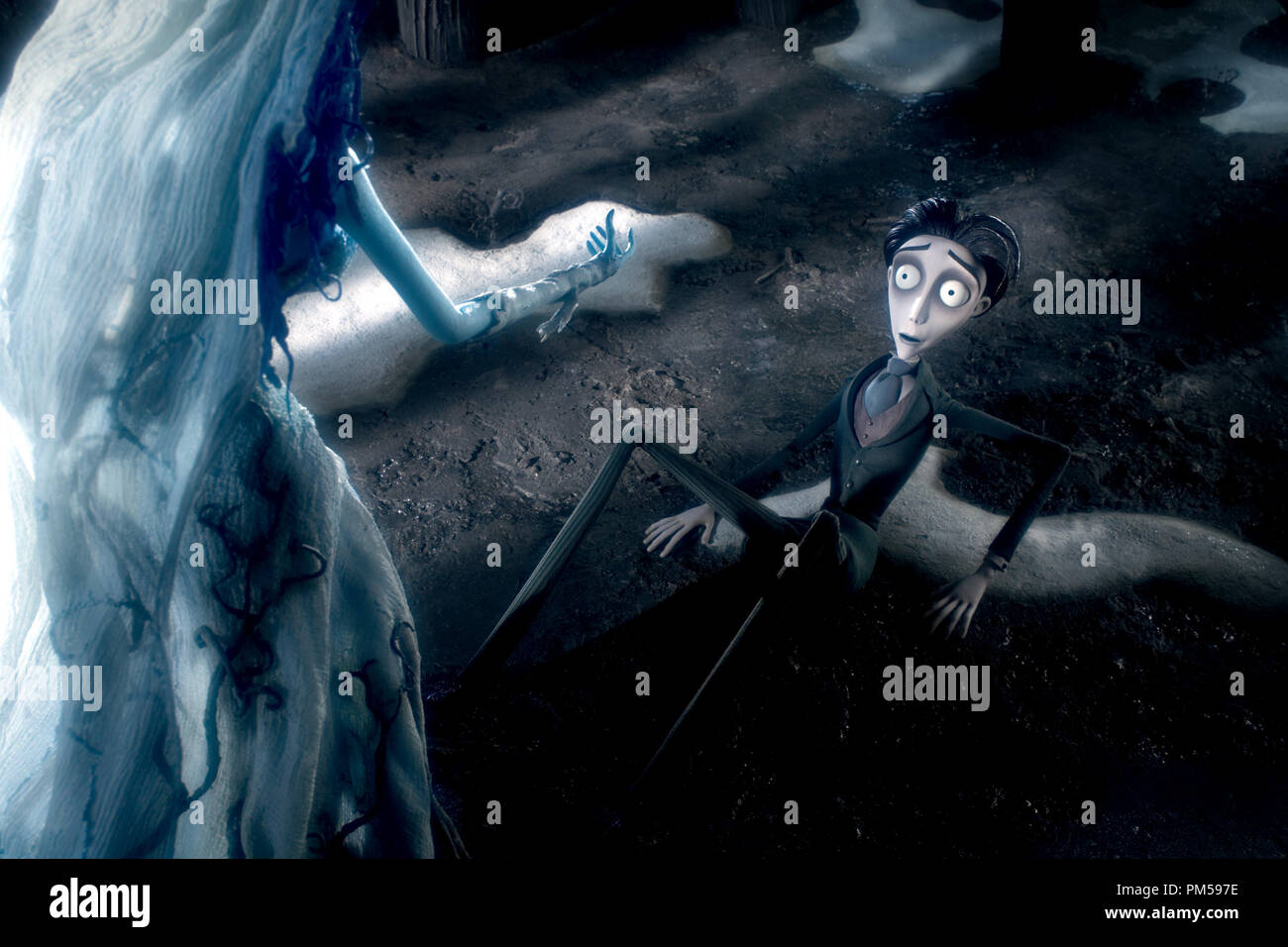 Studio Publicity Still from "Corpse Bride" Victor Van Dort, Corpse ...
