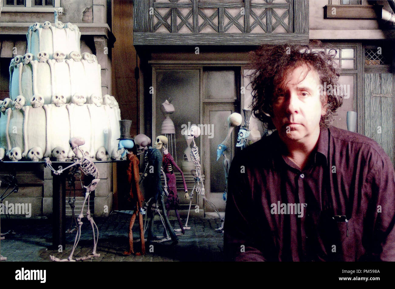 Studio Publicity Still from "Corpse Bride" Co-Director Tim Burton ...