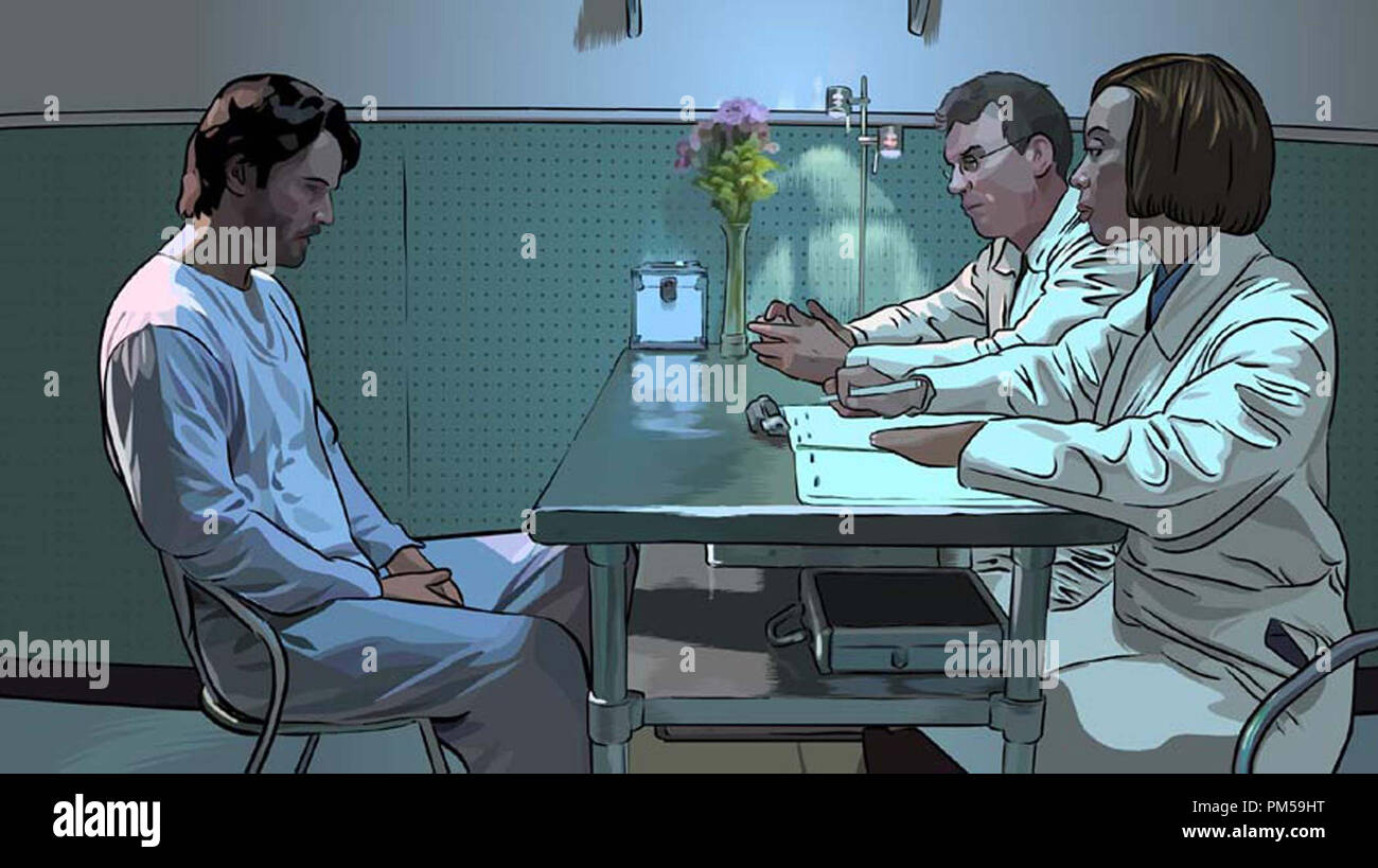 Studio Publicity Still from "A Scanner Darkly" Keanu Reeves, Chamblee ...