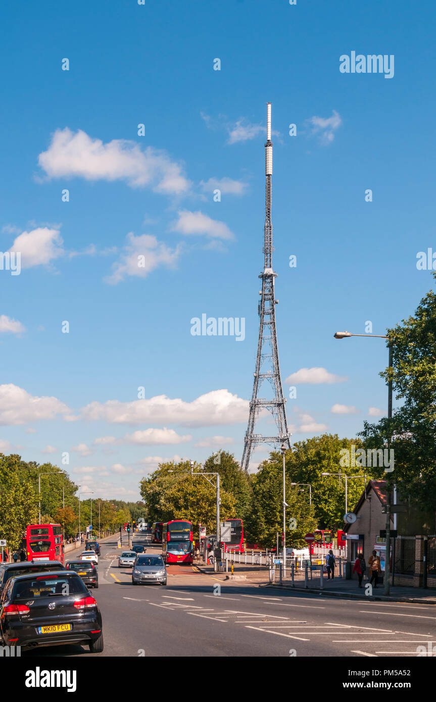 Crystal Palace Parade and TV aerial Stock Photo - Alamy