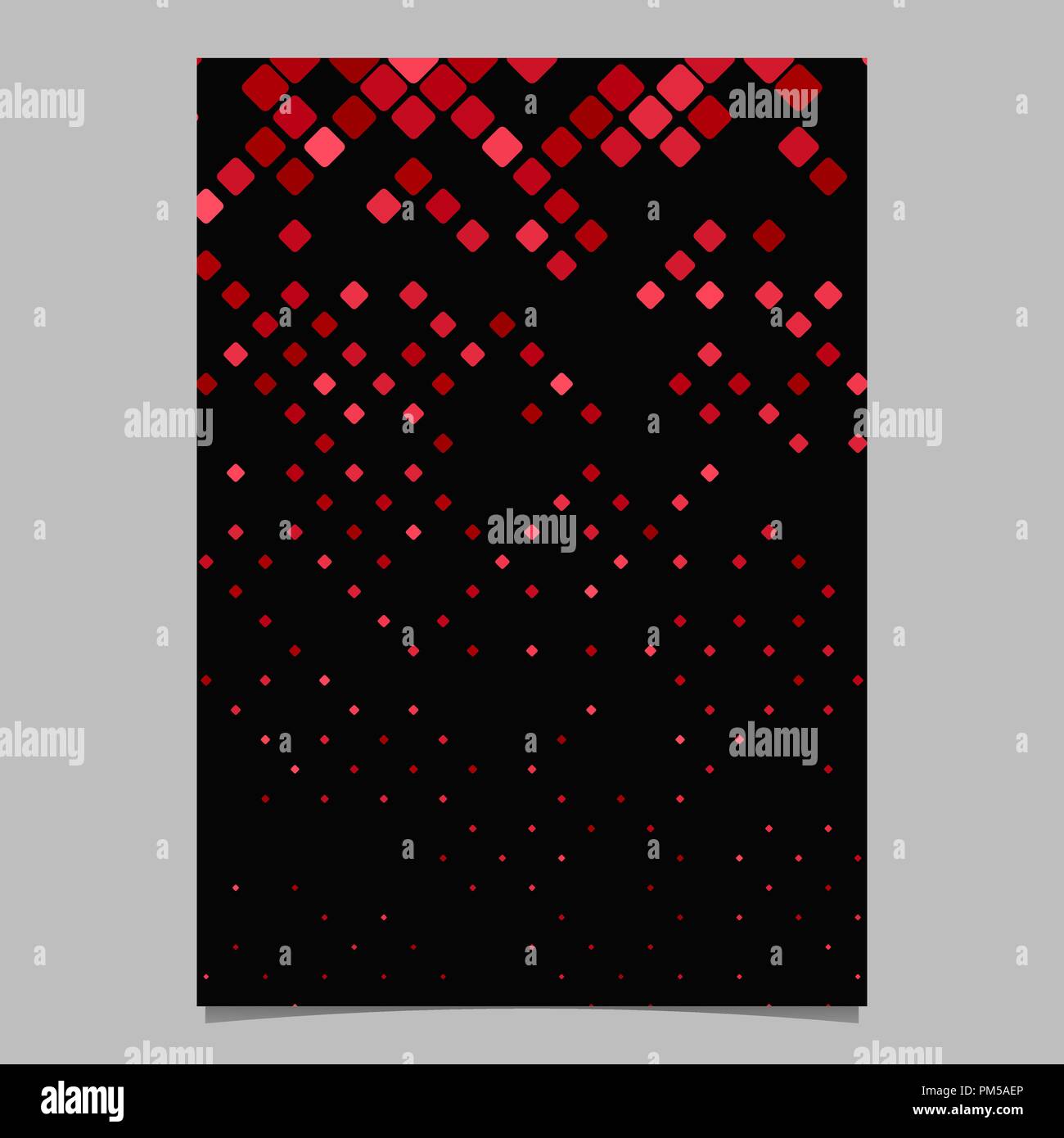 Abstract Rounded Square Pattern Background Brochure Template Stock Vector Image And Art Alamy