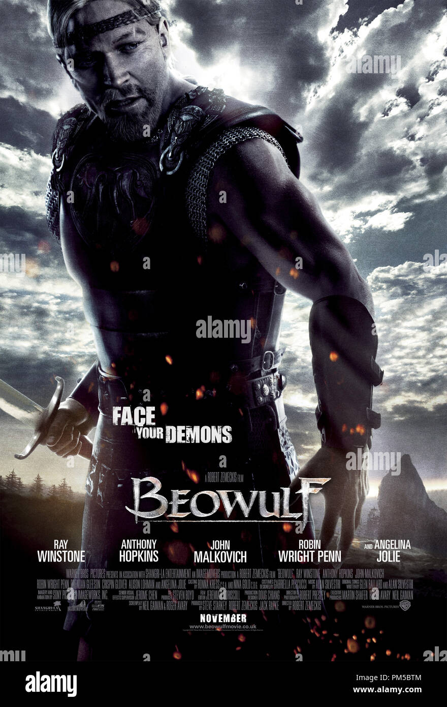 "Beowulf" Poster © 2007 Warner File Reference # 30738772THA For Editorial Use Only - All Rights ...