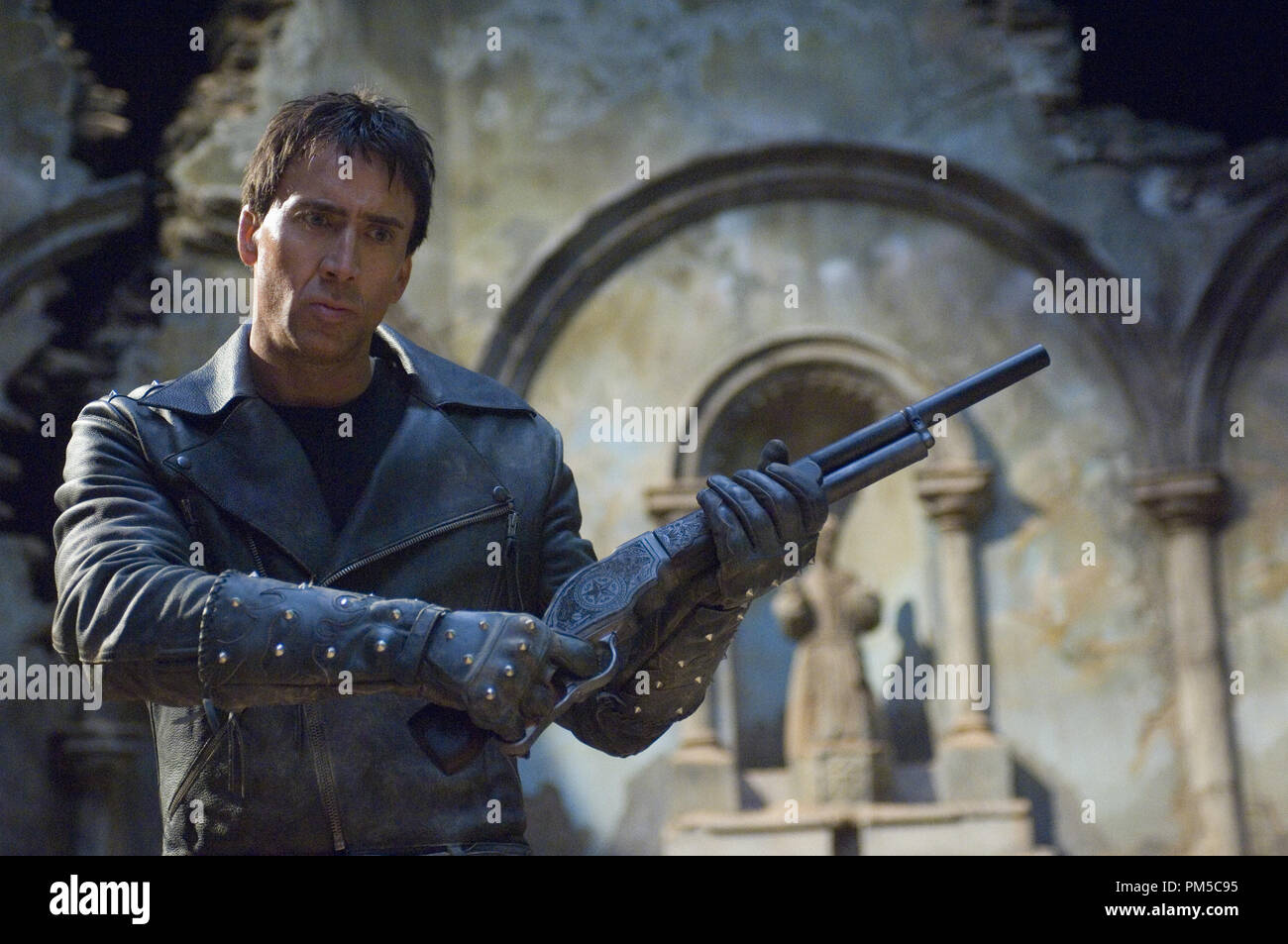 Studio Publicity Still from "Ghost Rider" Nicolas Cage © 2007 Columbia ...