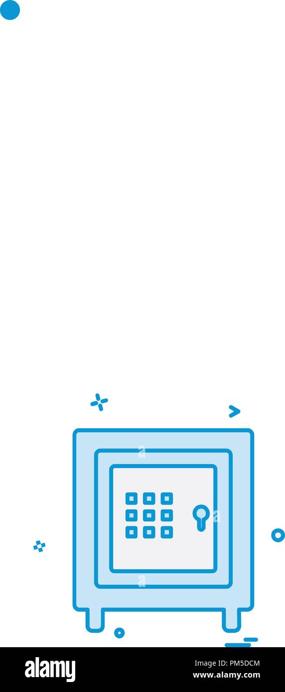 Safe icon design vector Stock Vector Image & Art - Alamy