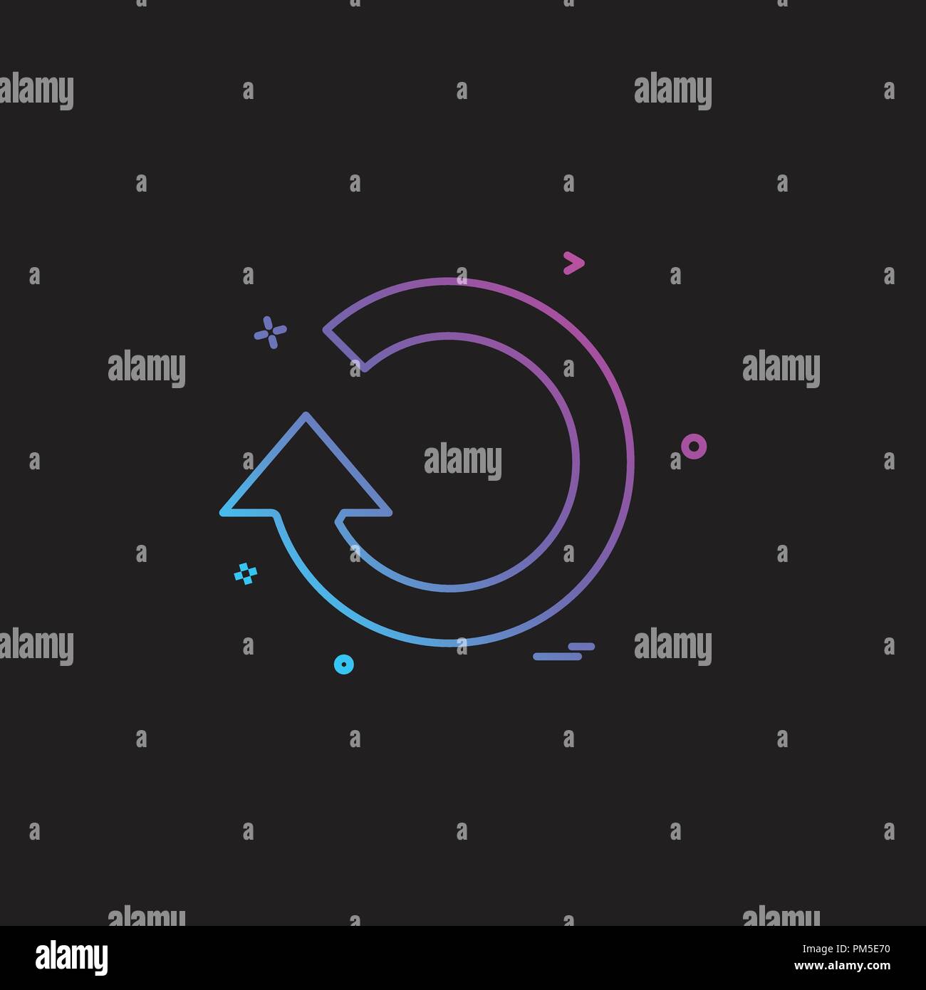 refresh restart icon vector design Stock Vector Image & Art - Alamy