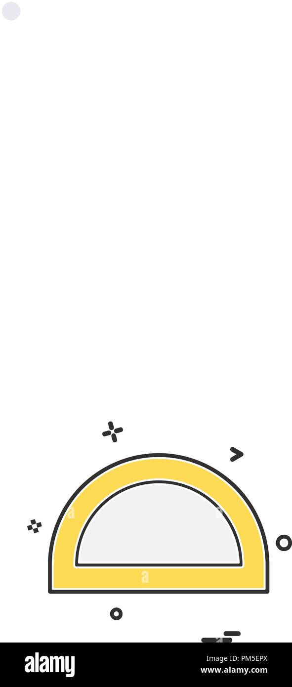 Geometry scale icon design vector Stock Vector Image & Art - Alamy