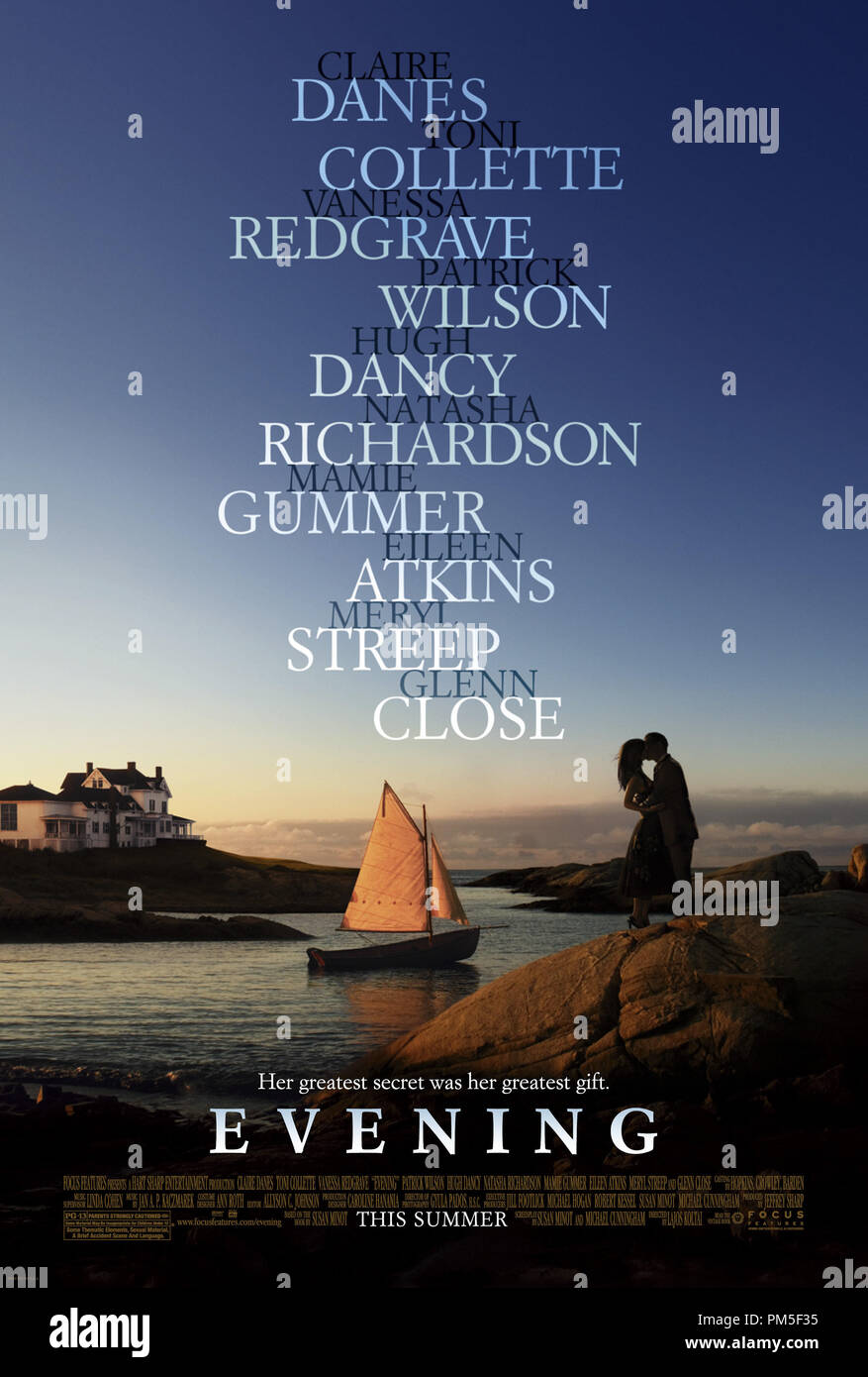 "Evening" Poster © 2007 Focus Features File Reference # 30738139THA For ...