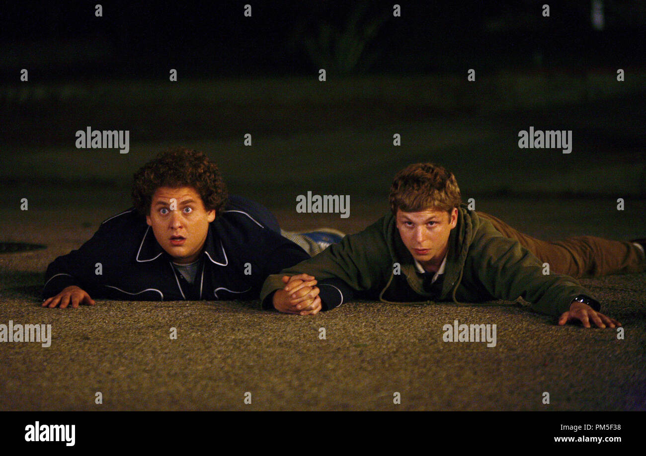 Studio Publicity Still from "Superbad" Jonah Hill, Michael Cera © 2007 ...