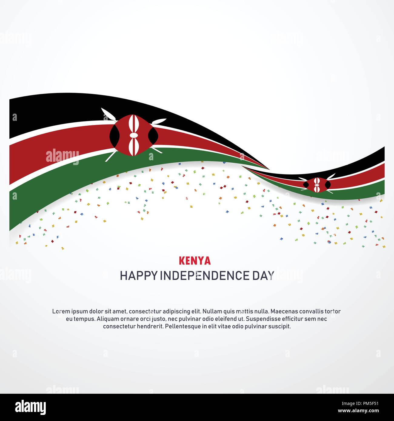 Kenya celebrate Stock Vector Images - Alamy