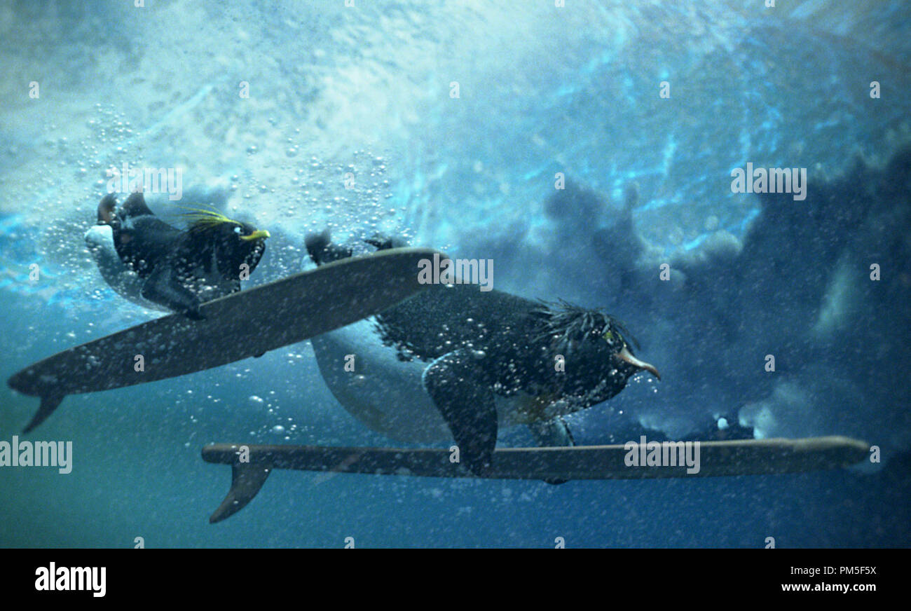 Studio Publicity Still from "Surf's Up" Cody Maverick, Big Z © 2007 ...