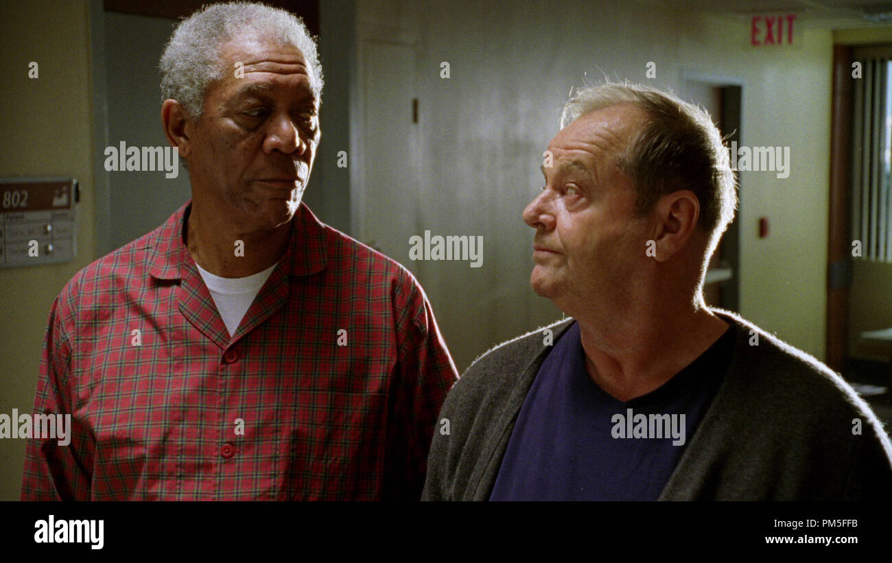 Studio Publicity Still from "The Bucket List" Morgan Freeman, Jack ...