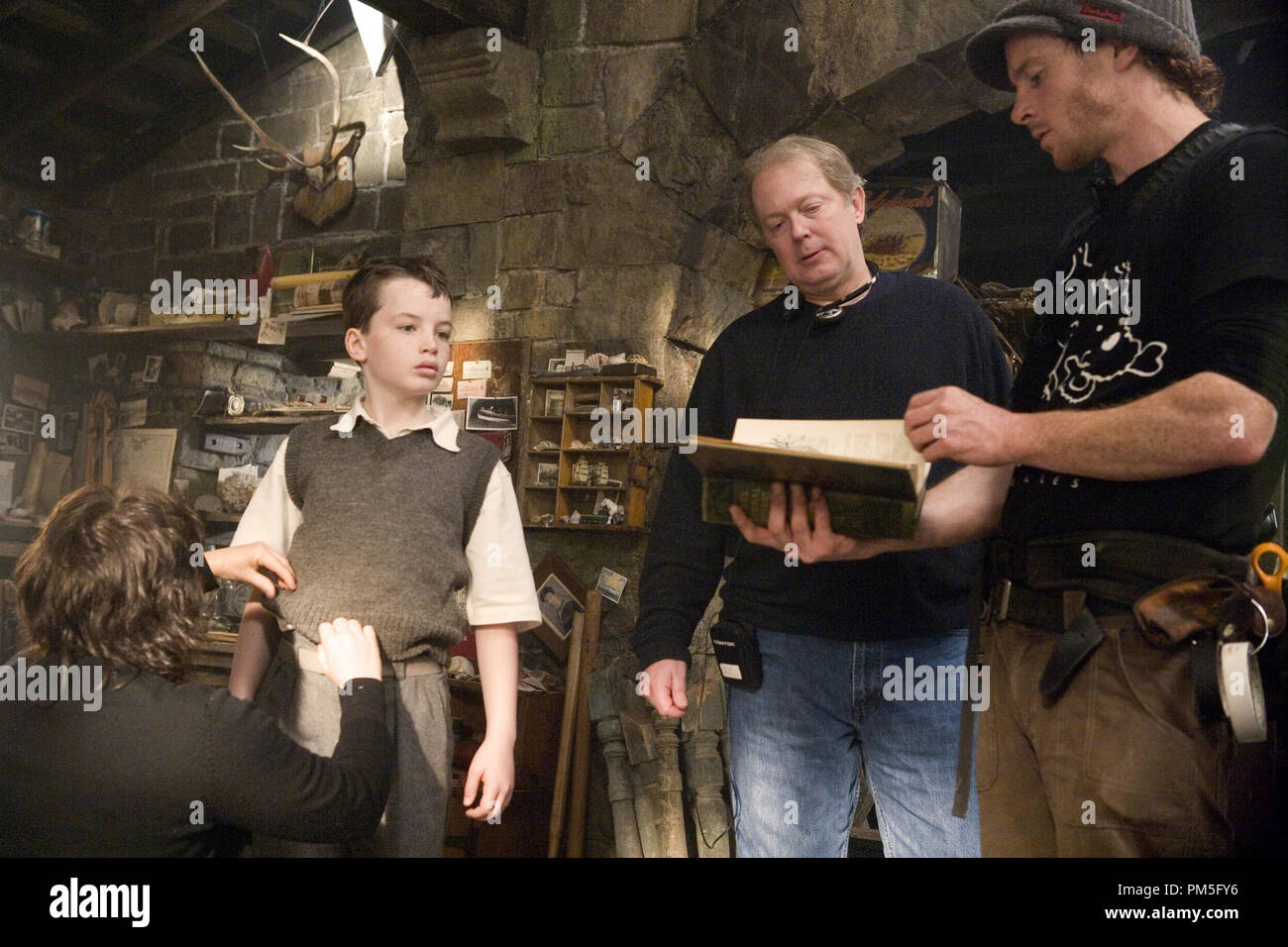 Studio Publicity Still from "The Water Horse" Alex Etel, Director Jay ...