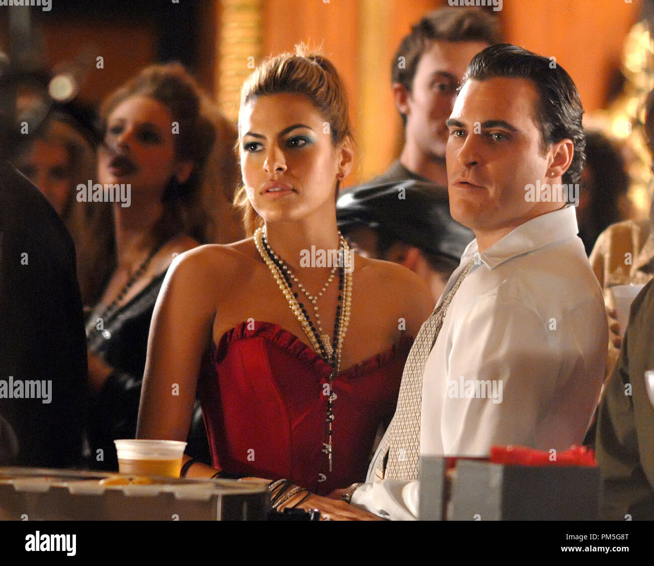 Studio Publicity Still from "We Own the Night" Eva Mendes, Joaquin ...