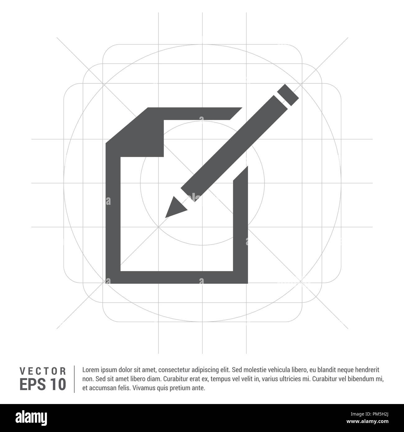 Edit, pencil icon Stock Vector Image & Art - Alamy