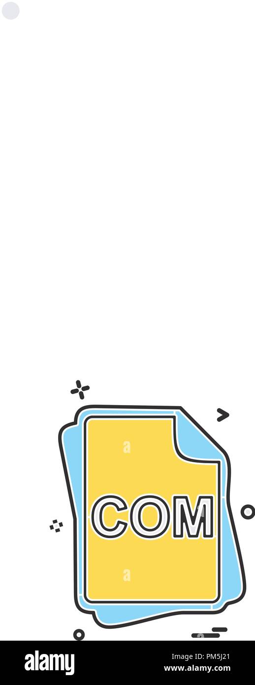 Com file Stock Vector Images - Alamy