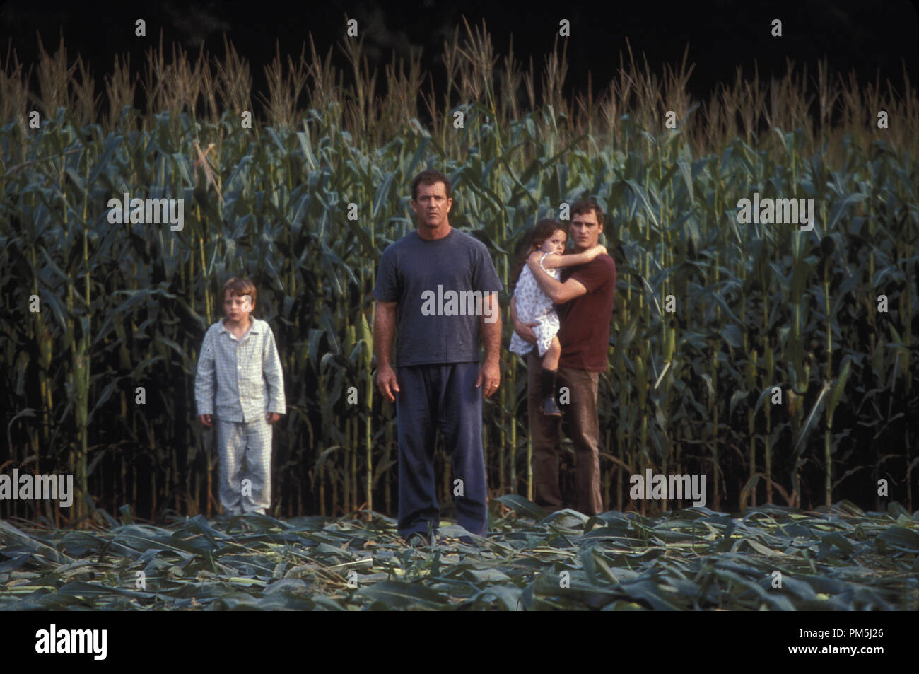 Film Still / Publicity Still from "Signs" Rory Culkin, Joaquin Phoenix ...