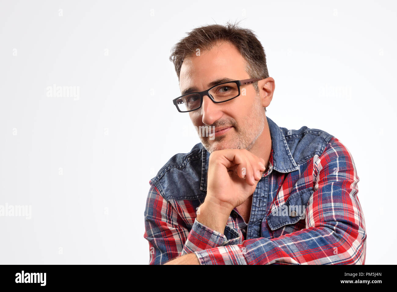 Looking straight ahead hi-res stock photography and images - Alamy