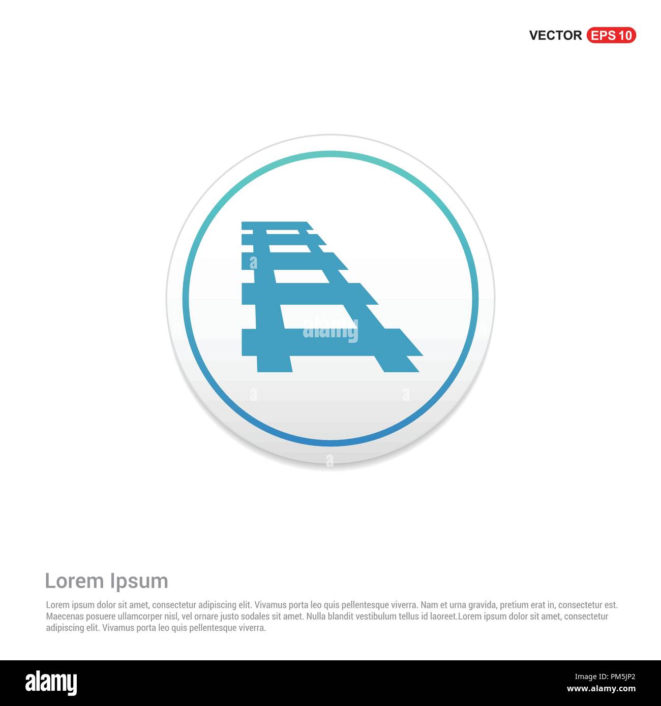 Railroad track icon Hexa White Background icon template - Free vector ... Railroad track icon Hexa White Background icon template - Free vector ...